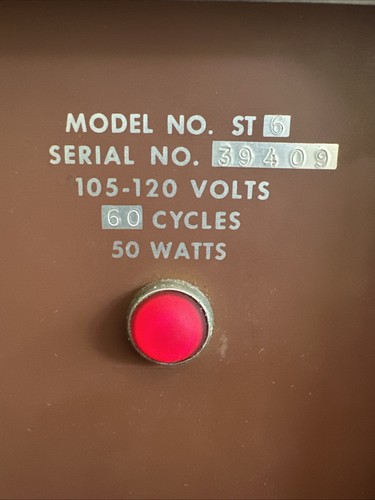 Rare Vintage ST6 CONN Strobotuner Model ST-6 Good Condition Stroboscopic Tuner | eBay