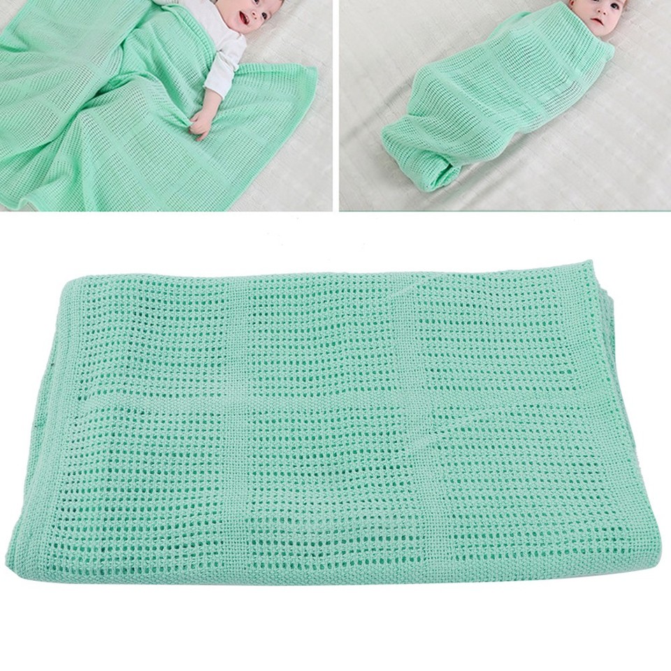 Baby Blanket Unisex Baby Multipurpose Breathable Swaddle Swaddling ...