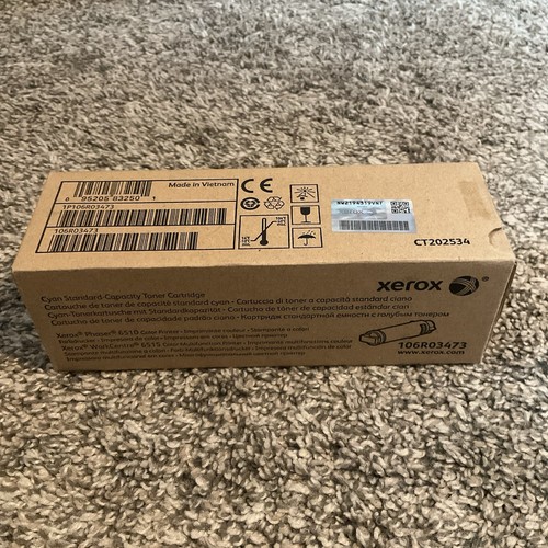 Xerox Phaser 106R03473 Standard Capacity Toner Cartridge - Cyan for ...