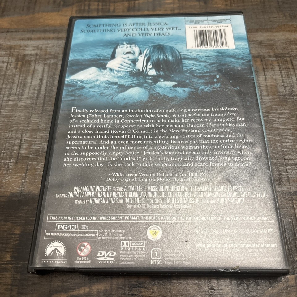 Lets Scare Jessica to Death (DVD, 2006) 97360809343| eBay