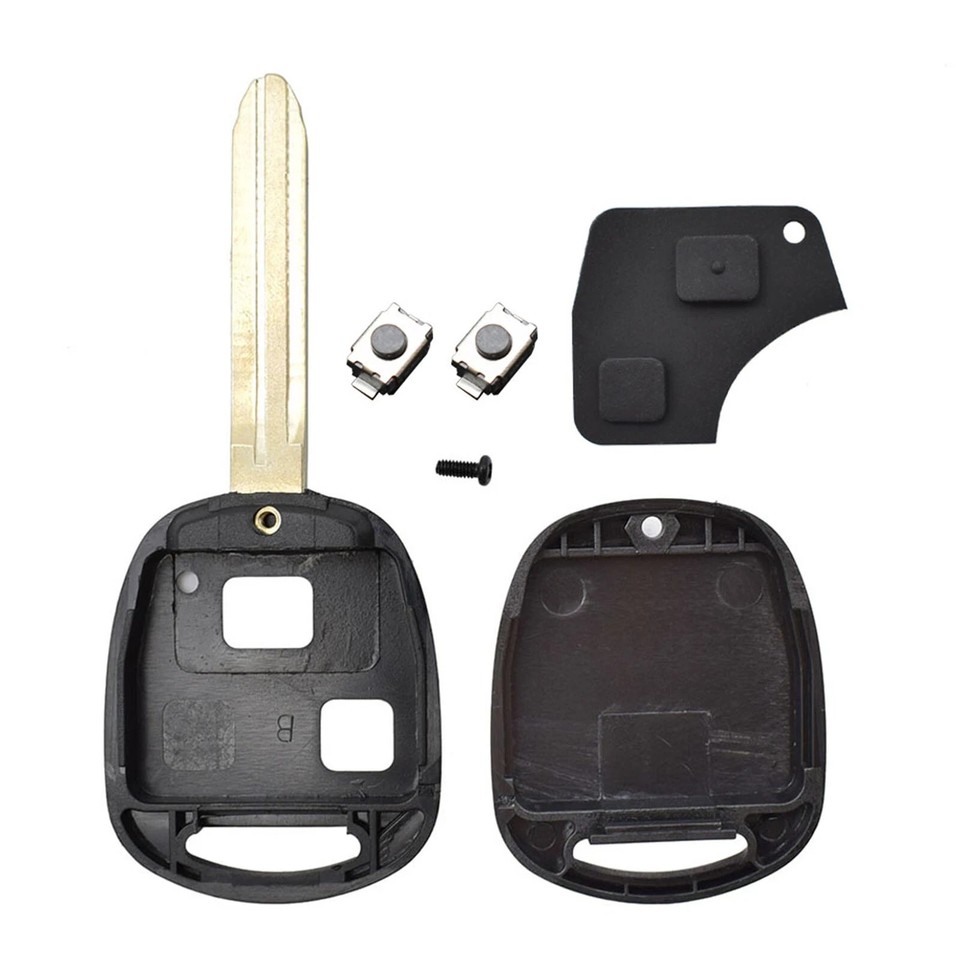For Toyota RAV4 Prado Corolla Land Cruiser Previa Car Remote Key Fob ...
