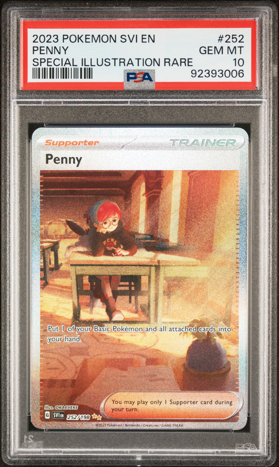 Penny 2023 Scarlet & Violet #252/198 Special Illustration Rare Price ...
