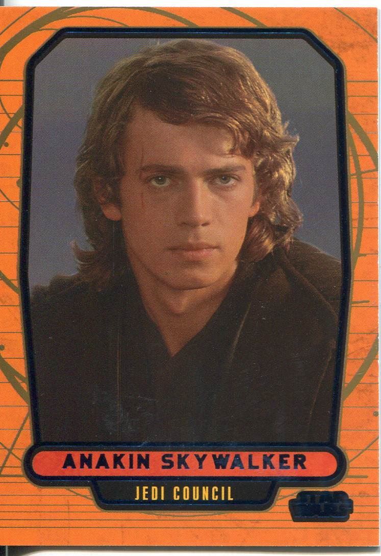 Star Wars Galactic Files 2 Blue Parallel Base Card #432 Anakin ...