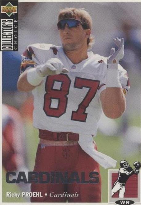 1994 Upper Deck Collector's Choice - Ricky Proehl #245 Silver for sale ...