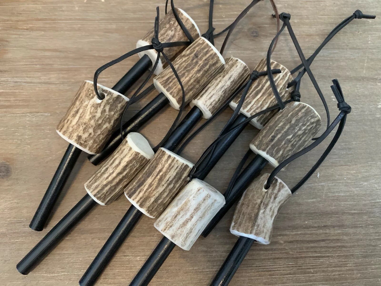 1 Deer Antler Handled Ferro Rod/Fire Starter .8 cm X 8 cm Rod | eBay