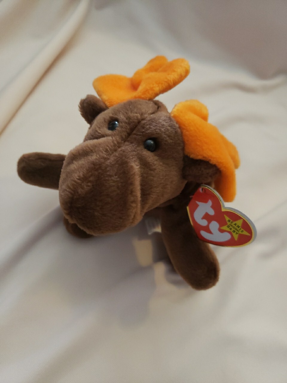 Ty Beanie Baby Chocolate The Moose 4th Generation Of Original Nine 1993 ...
