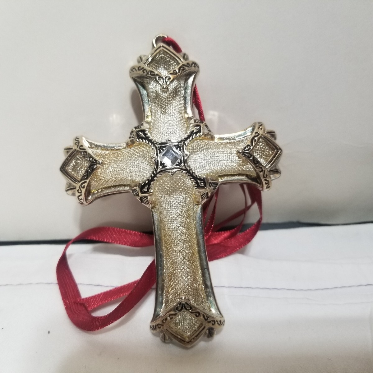 Lenox Annual Cross Christmas Ornaments LENOX Cross Ornament | EBay