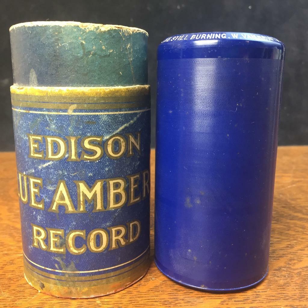 Edison Blue Amberol Cylinder Record No 2658 There's A Little Spark of ...