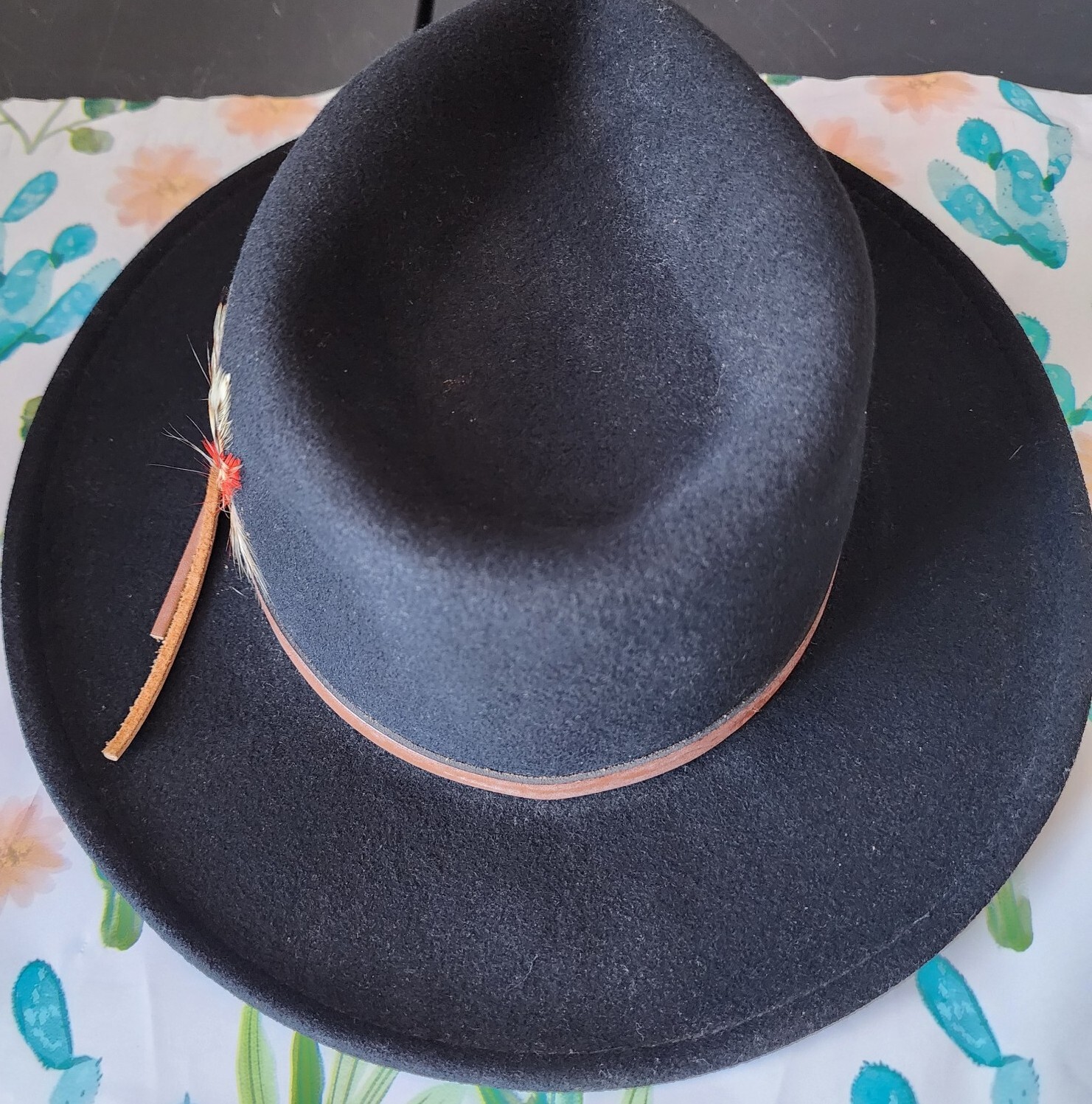 Dorfman Pacific OUTBACK Crushable Wool Felt Black Hat… - Gem Dorfman Pacific OUTBACK Crushable Wool Felt Black Hat… - Gem