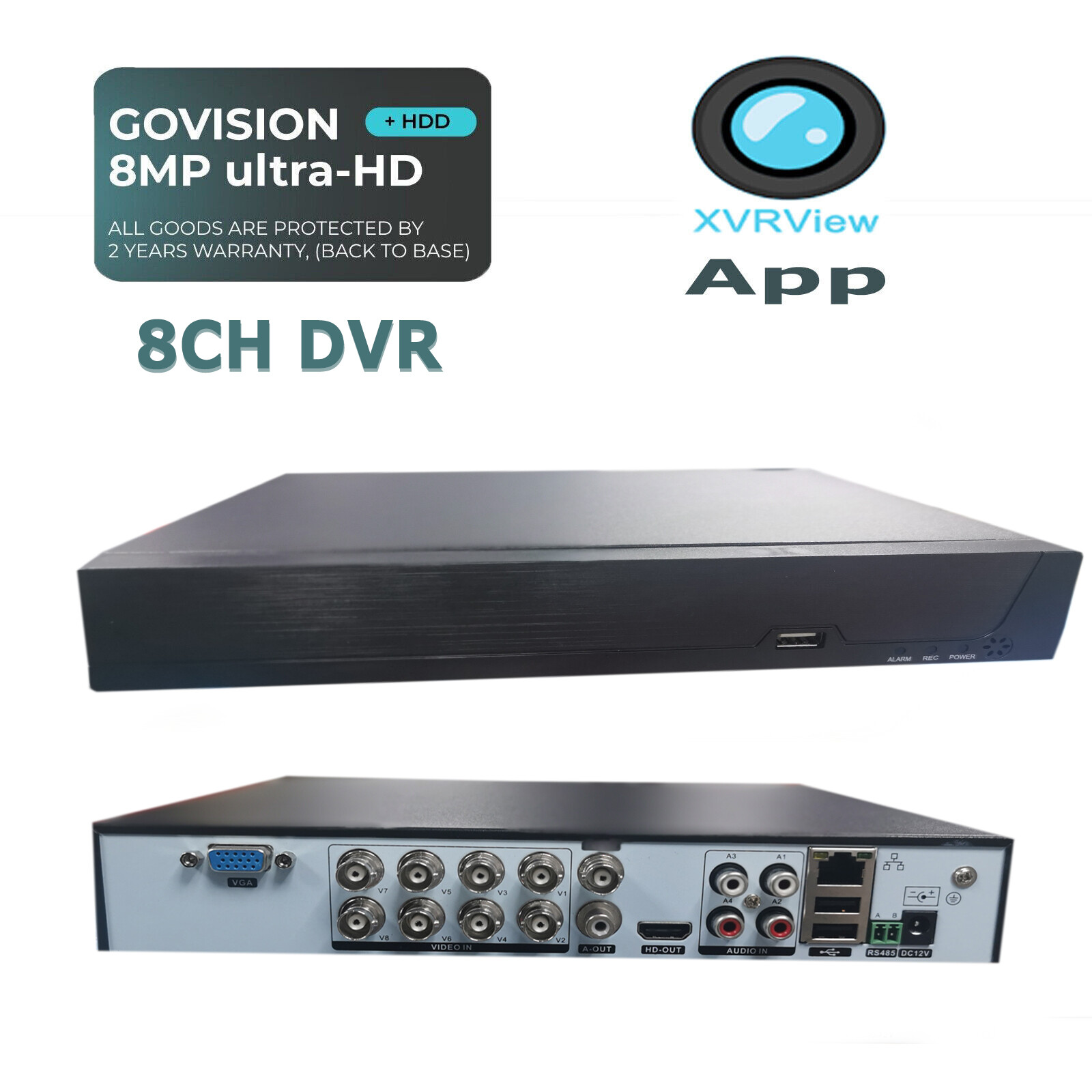 8MP CCTV System 4CH 8CH 4K Ultra HD DVR Dome Camera Home Security Kit ...