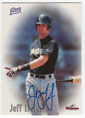 1997 Jeff Liefer Best Autographed MLB Card Chicago White Sox Calgary ...
