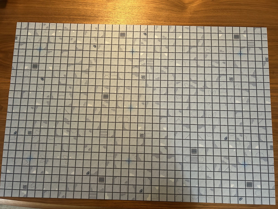 DungeonMats Gaming Mat 24x36" w/1" Grid Neoprene Terrain D&D DND ...