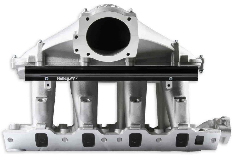 Holley 300-306 EFI Hi-Ram Intake Manifold Small Block Ford 289-302 Side ...