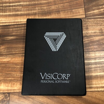 Original Visicorp Visicalc Software Booklet with Disc - Decoration Prop ...