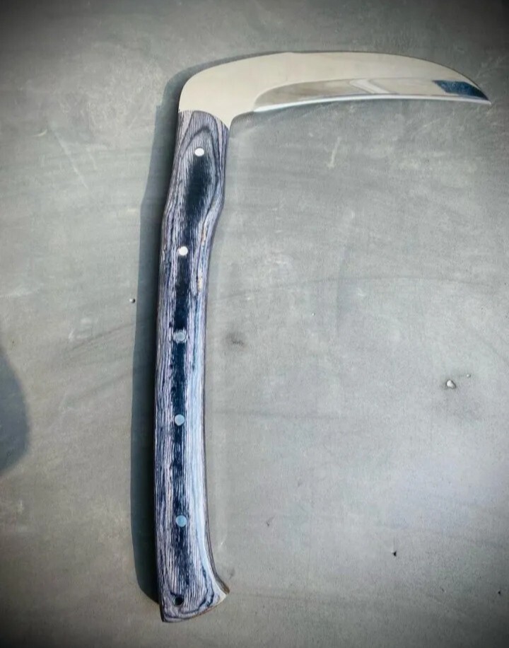 Custom Handmade Carbon Steel Blade Pair Of Kamas | Hunting Kamas ...