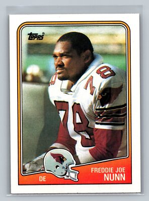 1988 Topps #256 Freddie Joe Nunn Phoenix Cardinals Mint | eBay