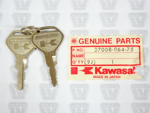 Kawasaki NOS NEW 27008-064-75 Key #775 (2) KZ KZ400 | eBay