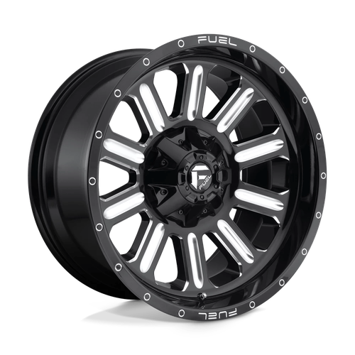 Fuel Hardline D620 20x10 -18 Gloss Black Milled Wheel 8x170 (QTY 4) | eBay