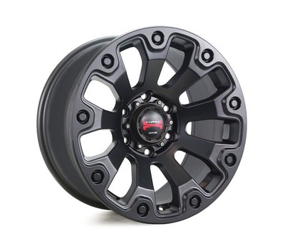 To Suit ISUZU D-MAX WHEELS PACKAGE: 17x9.0 Simmons MAX X09 MBW and ...