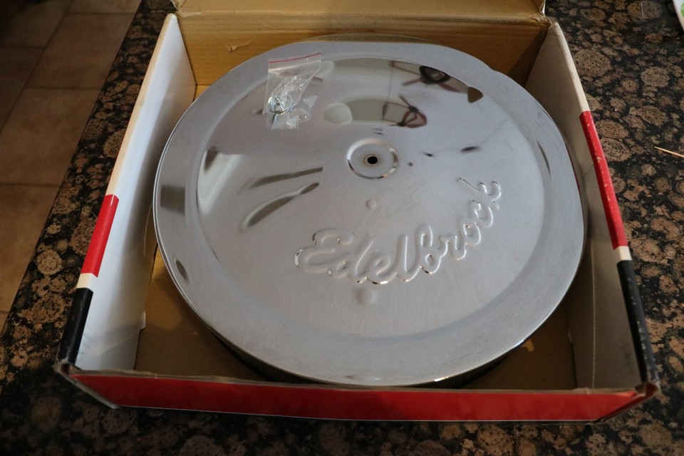 Edelbrock 1221 Pro-Flo Air Cleaner NO BASE | eBay