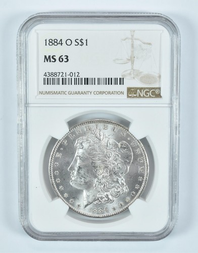 1884-O Morgan Silver Dollar MS63 NGC Brown Label *4872 | eBay