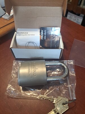 Vintage Medeco Protector II Boron Alloy High Security Padlock NOS ...
