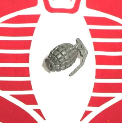 GI Joe Military 12" Action Figure Weapon Silver Pineapple Grenade 1:6 ...