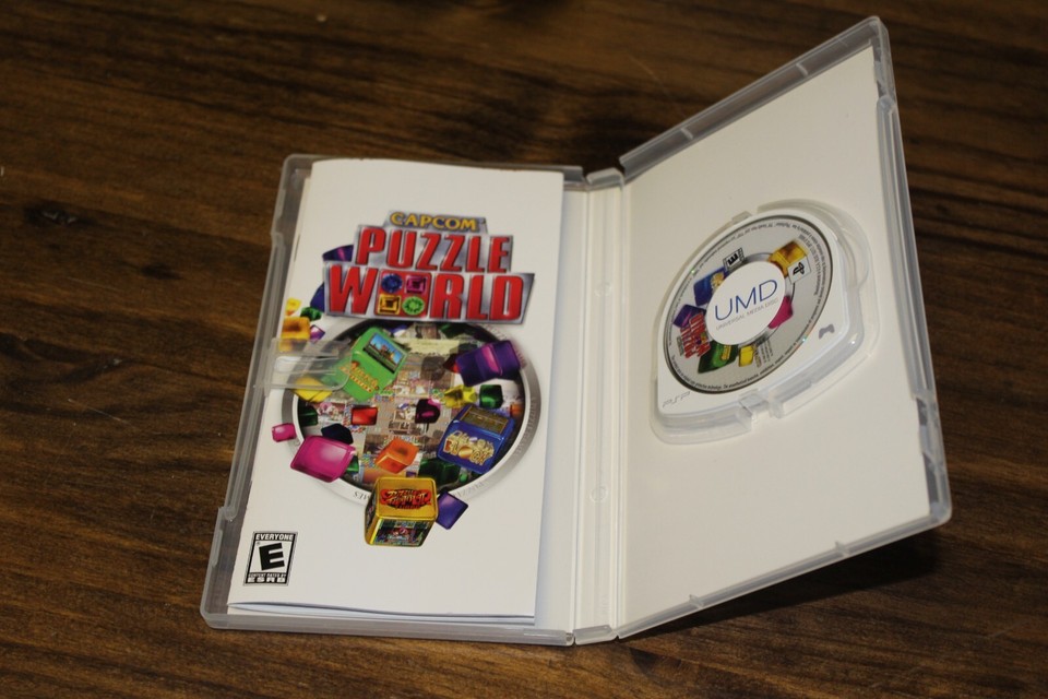 PSP Capcom Puzzle World Video Game Sony Works | eBay