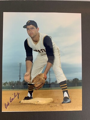 BOB BAILEY PITTSBURGH PIRATES AUTOGRAPHED 8X10 PHOTO | eBay