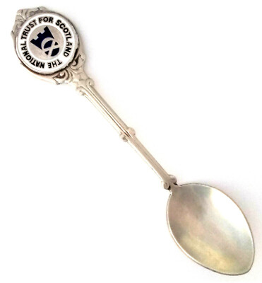 Vintage Souvenir Scotland Collector Spoon, Silver Plated | eBay