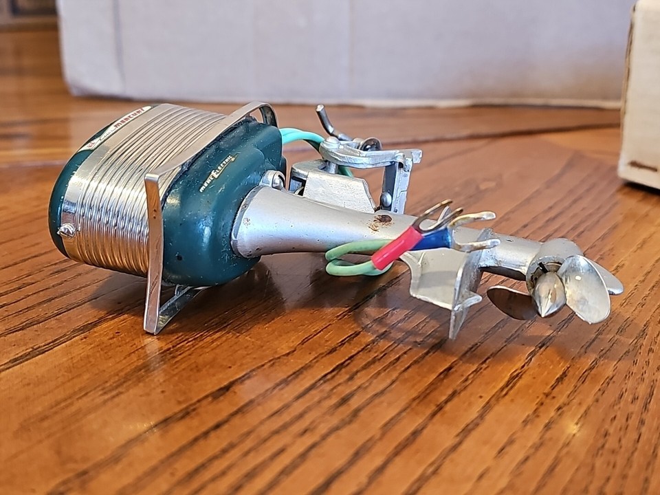 Vintage K&O Mercury Thunderbolt Mark 55 Toy Outboard Boat Motor with ...