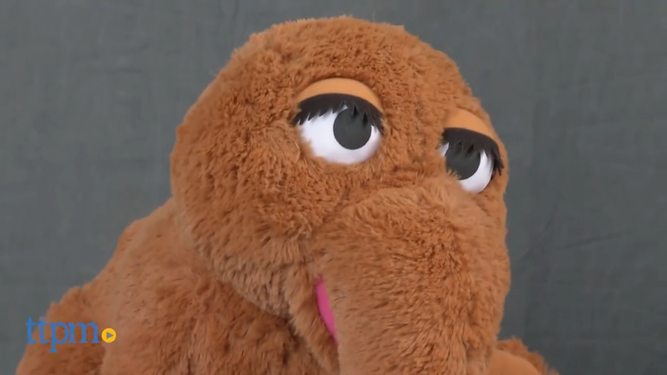 HASBRO Sesame Street Snuffleupagus Jumbo Plush Toy Soft Stuffed Doll ...