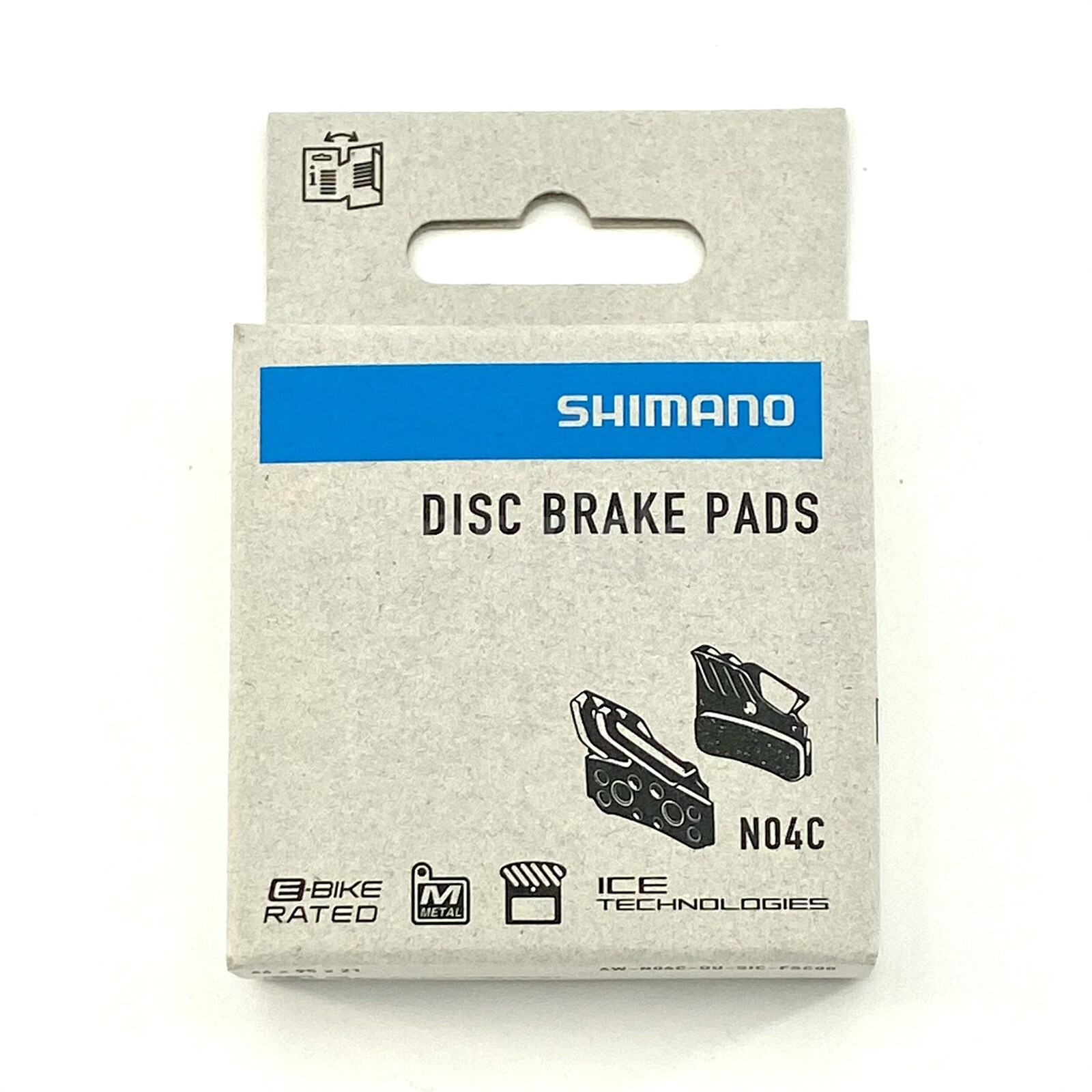 SHIMANO N04C Metal Pads DEORE XTR XT SLX Brake Pads For M9120 M7120 ...