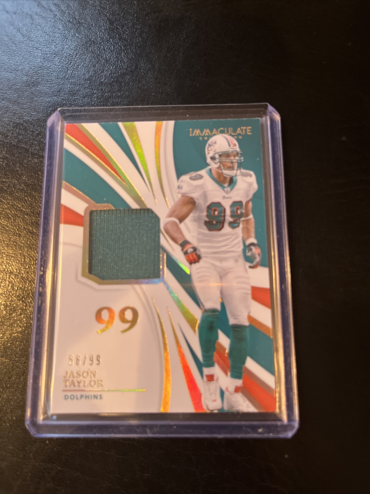 2021 Panini Immaculate Collection All Time Greats Jason Taylor 56/99 ...
