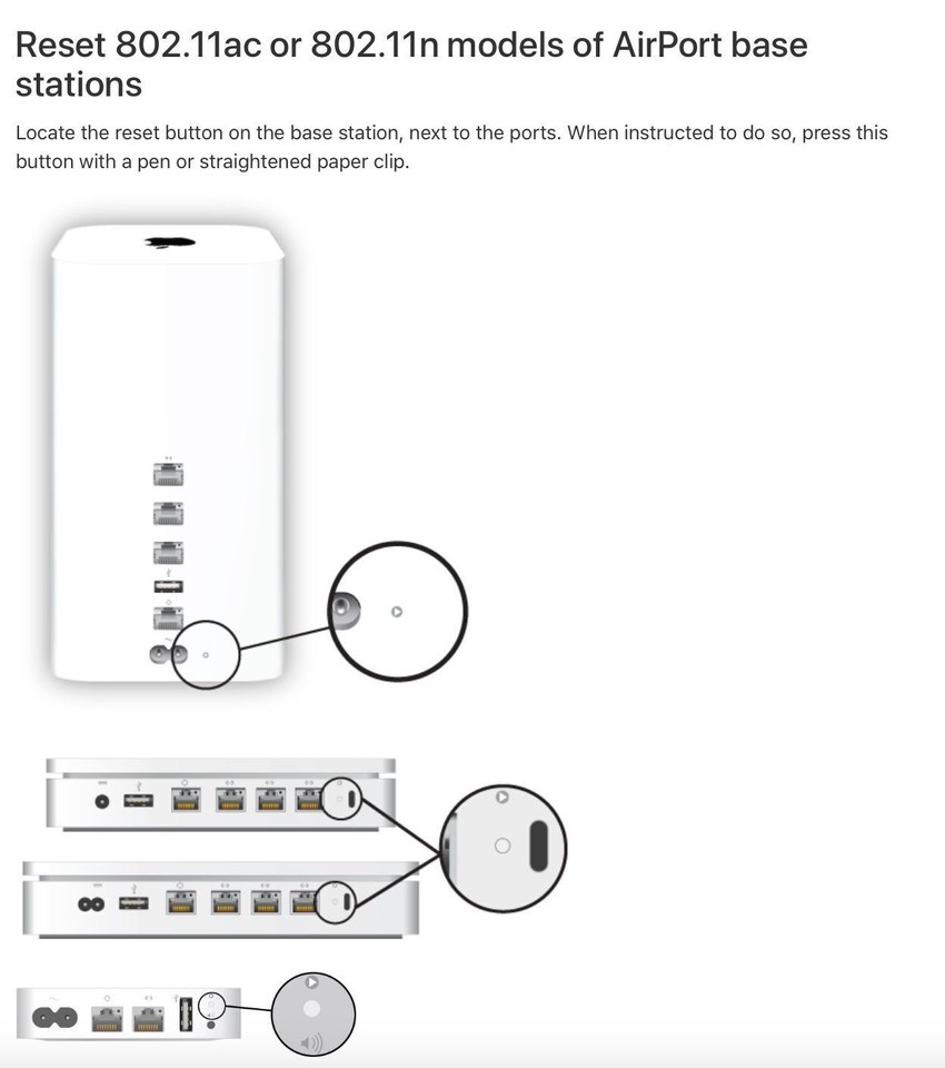 Apple Airport Time Capsule 12TB Wireless Wifi A1470 External Hard Drive ...