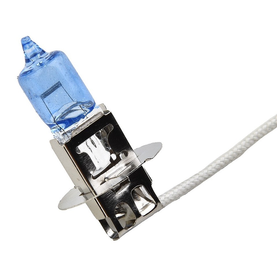 Fog Light Car Bulb H3 453 Socket Halogen Practical Set Spotlight White ...