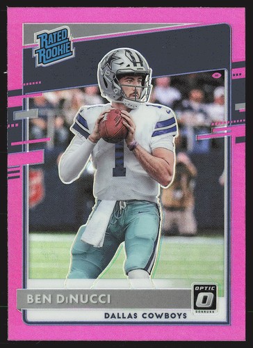 2020 Donruss Optic #200 Ben DiNucci Pink RC | eBay