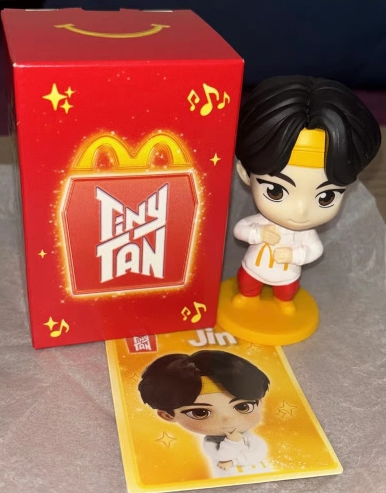 New! McDonald’s 2025 Tiny Tan/BTS #9 JIN Happy Meal Figure Encore Edition | eBay
