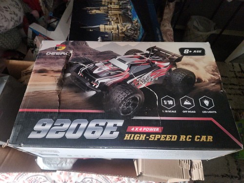 DEERC 9206E DIY Extra Shell 1:10 Scale Large RC Cars,48+ KM/H Hobby ...