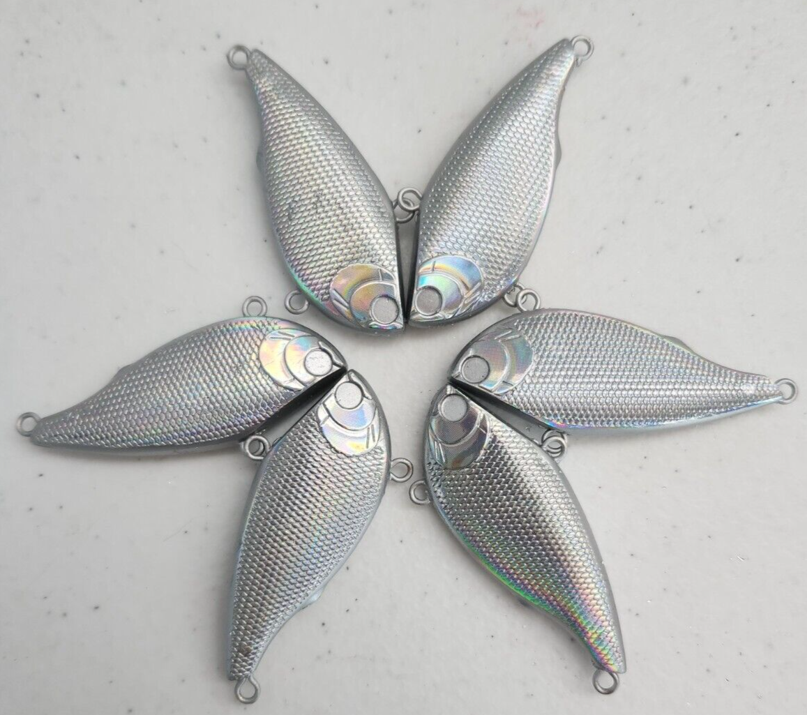 SHAD Fishing Jigging Casting Fresh Saltwater Lead Slab Spoon 6-Lures 2. ...