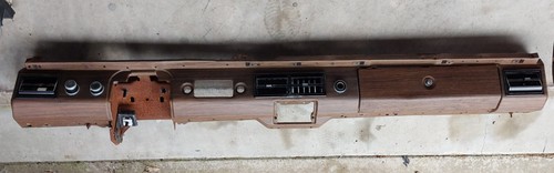 1970-1971 Ford Torino Fairlane Falcon Ranchero Woodgrain AC Lower Dash ...
