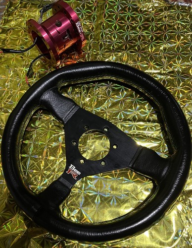 Bee-R Steering Wheel & Flip Up Hub S13 S14 S15 R32 R33 R34 Ae86 JDM ...