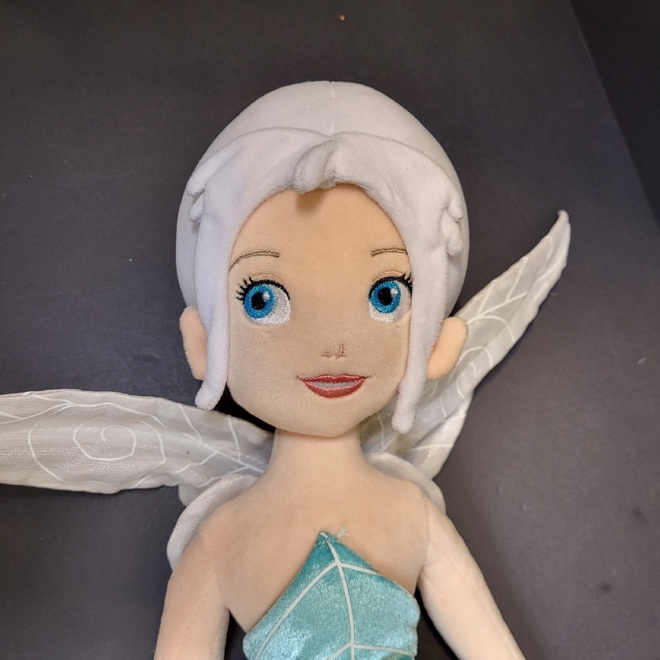 Disney Store Fairies TINKER BELL SISTER 21" PERIWINKLE Fairy Plush Rag ...