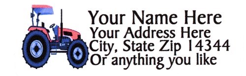 Tractor Design#5-Personalized Address Labels 30PCS | eBay
