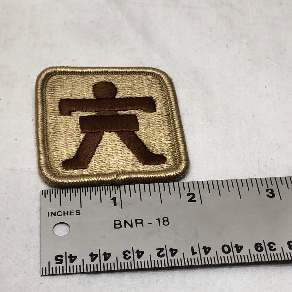 Military Patch Badge lot (2) Army 509th Infantry Desert Subdued Variant ...