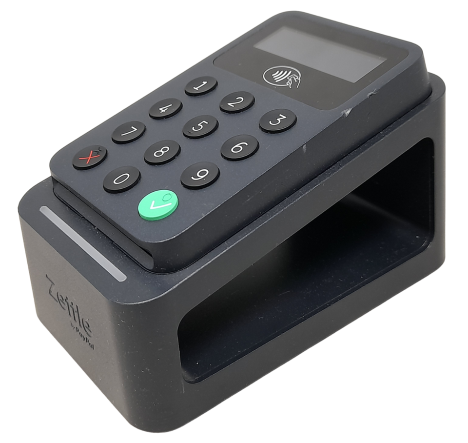 Black Zettle Reader 2 & Dock By Paypal Card Reader w/ Micro-USB Cable ...