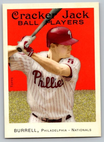 2004 Topps Cracker Jack #105 Pat Burrell Philadelphia Phillies | eBay