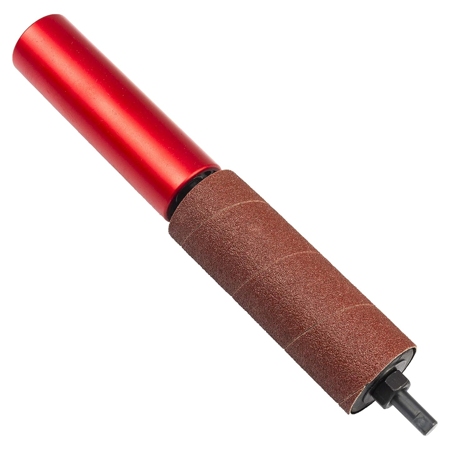 Portable Spindle Sander Hand-Held Rubber Sanding Drum for Drill 4-1/2 ...