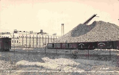 Minnesota Ontario Paper Mill Co International Falls MN 1950s Real Photo ...