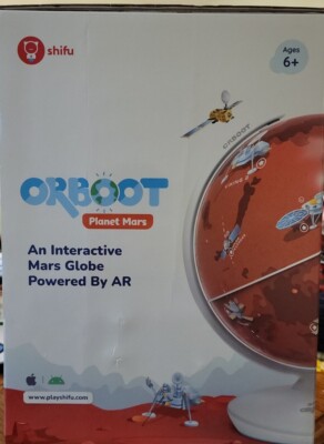 SHIFU ORBOOT STEM PLANET MARS GLOBE INTERACTIVE GLOBE AGES 6 And Up ...